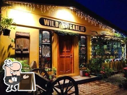 Menu at Wild Garlic restaurant, Davao City