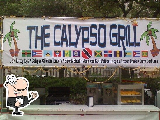 Menu at Calypso Grill restaurant, Houston