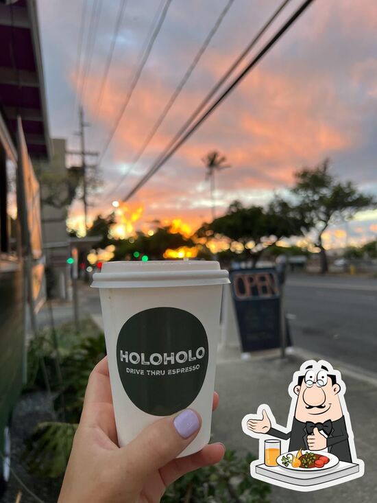 Menu at Holoholo Drive Thru Espresso, Kailua