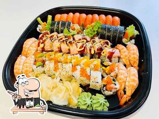 Menu at Sandvika Sushi restaurant, Sandvika