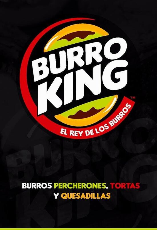 Menu at Burro King Guaymas, Mexico