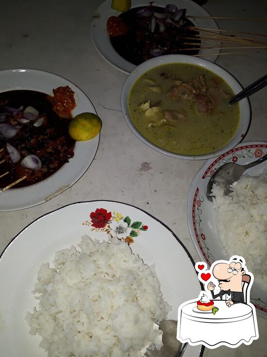 Menu at Sedia Sate & Gule Kambing restaurant, Betro
