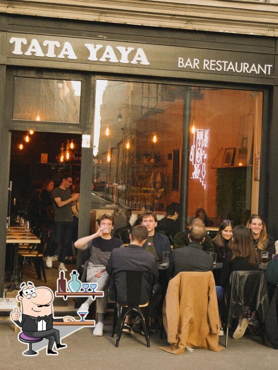 Menu at Tata Yaya pub & bar, Paris