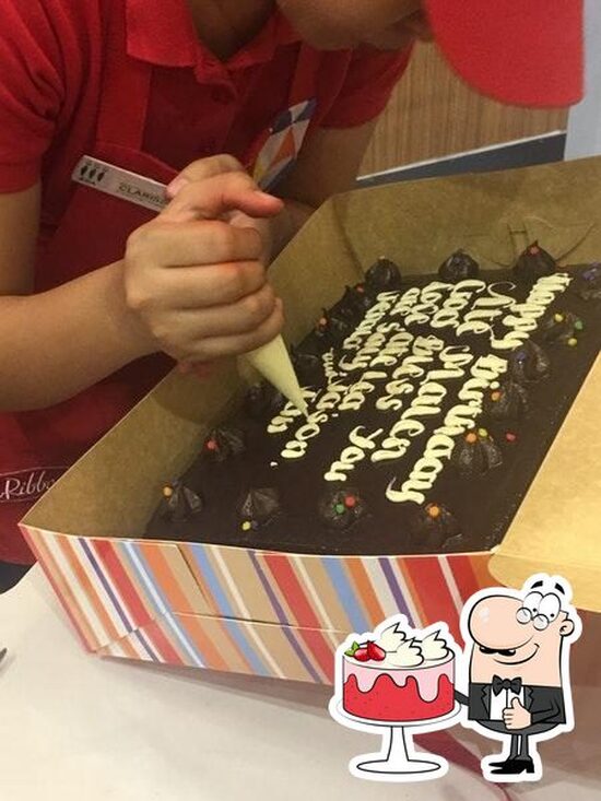 Menu at Red Ribbon cafe, Makati, 790 Chino Roces Ave
