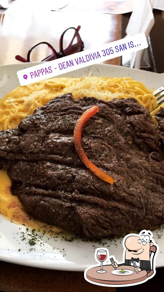 Menu at Pappas Grill - San Isidro restaurant, San Isidro, C. Dean ...