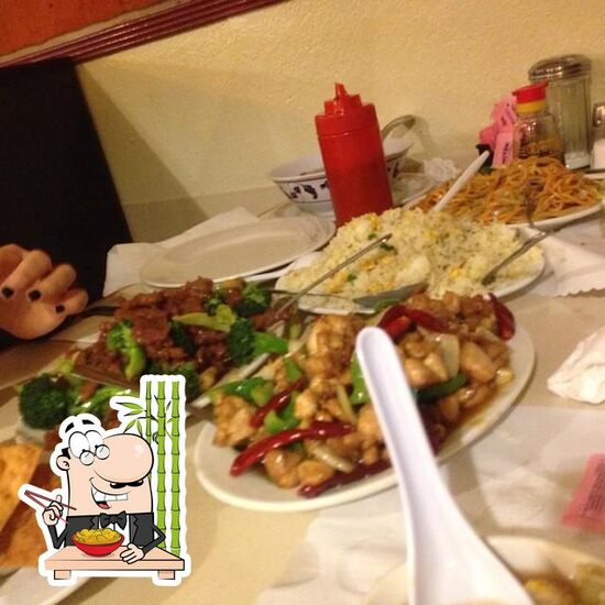 Menu at Lucky China restaurant, Carson