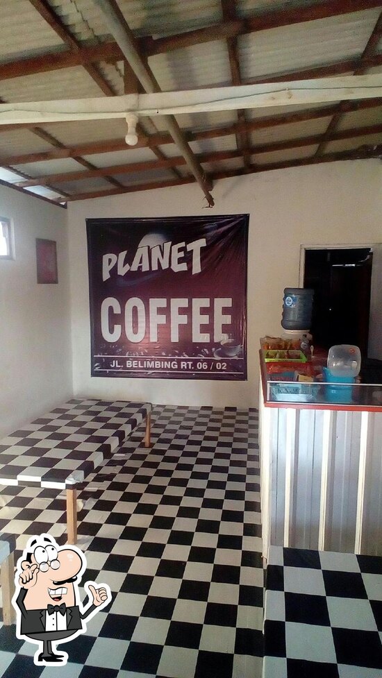 Menu at PLANET COFFEE cafe, Jagong