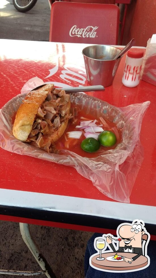 Menu at Tortas Ahogadas Dany restaurant, Guadalajara