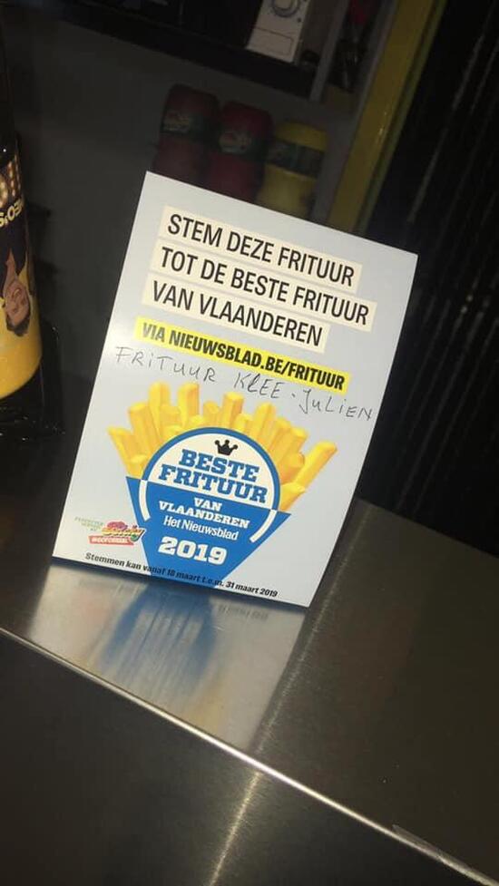 frituur klee- julien bij jefke& jeeke, Maasmechelen - Restaurant reviews
