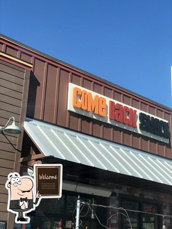 Menu at Come Back Shack restaurant, North Charleston