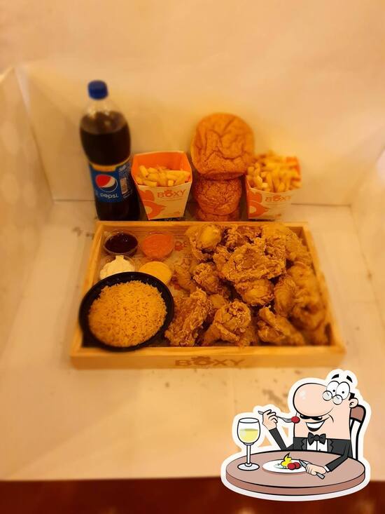Menu at Boxy Broasted Chicken restaurant, Damietta