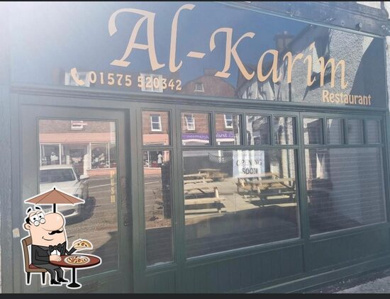 Menu at Al-Karim Bistro and Bar, Kirriemuir