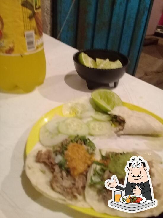 Menu at Taqueria Dona Josefa restaurant, Cuernavaca