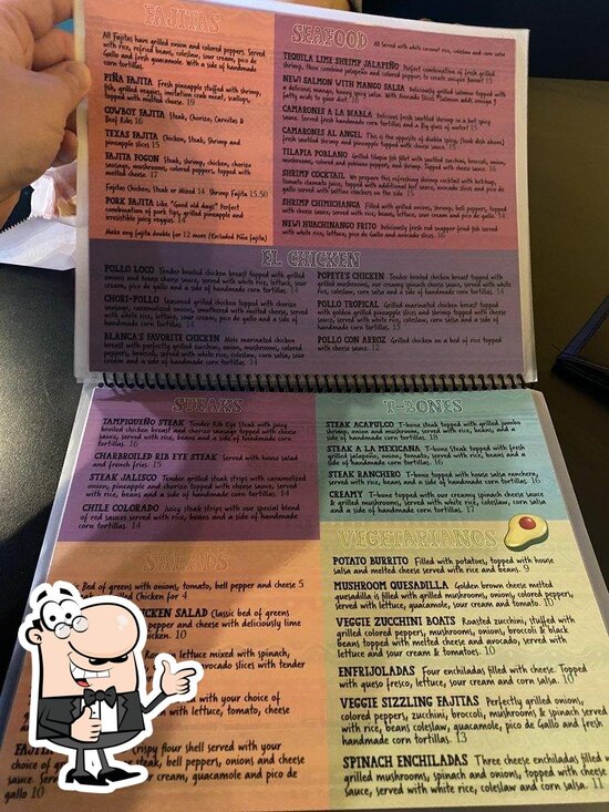 Menu at El Fogon Mexican Restaurant, West Des Moines