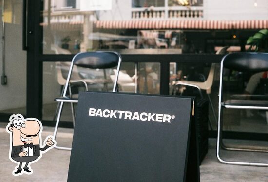 Menu at BACKTRACKER COFFEE cafe, Bangkok