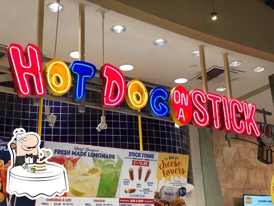 Menu at Hot Dog on a Stick restaurant, Layton, Layton Hills Mall FC