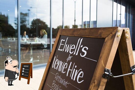 Menu at Elwell's restaurant, Beverley