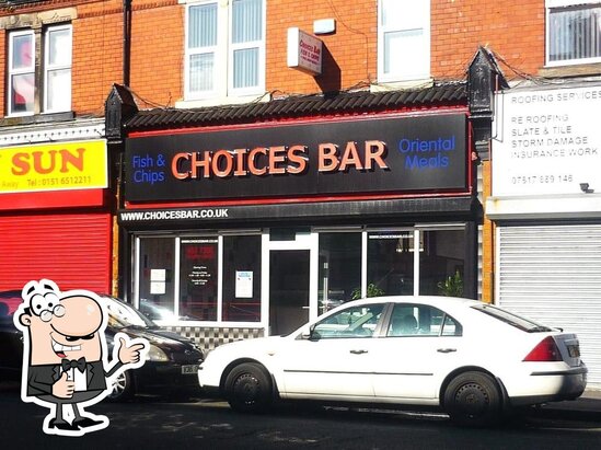 Menu at Choices Bar Chinese Takeaway, Birkenhead