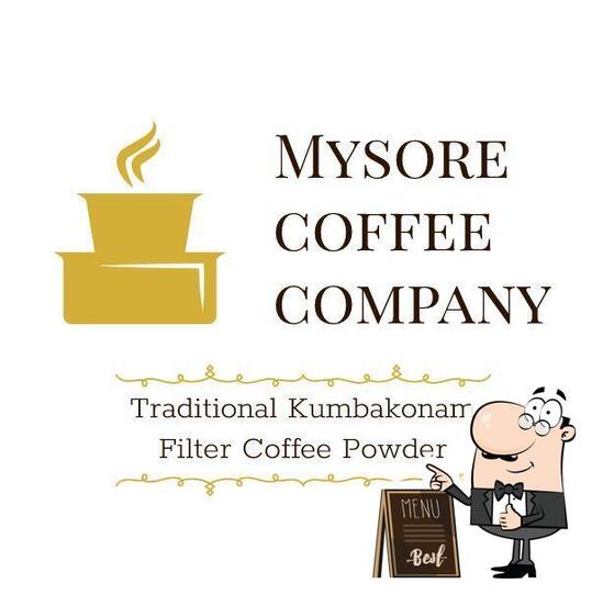 Menu at Mysore Coffee Company (Best Coffee Shop/Kumbakonam Degree ...