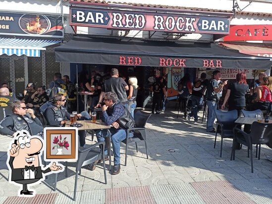Menu at Red Rock Bar, Lloret de Mar