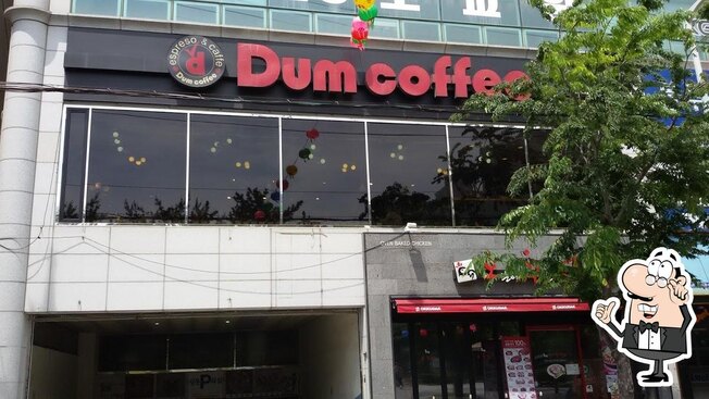 Menu at Dum Coffee cafe, Busan