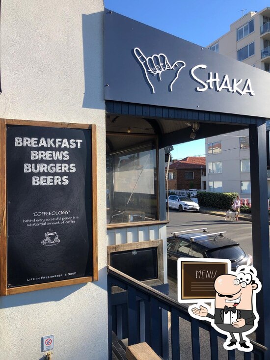 Menu at Shaka @ Freshwater cafe, Freshwater