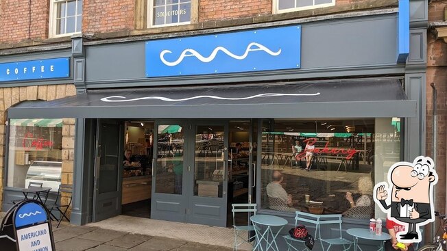 Menu at CAWA Coffee cafe, Chesterfield, 45 Broad Pavement