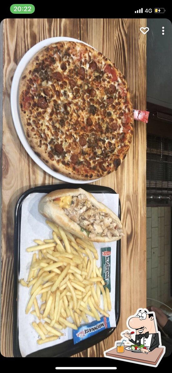 Menu au Fast Foot restaurant, Meaux