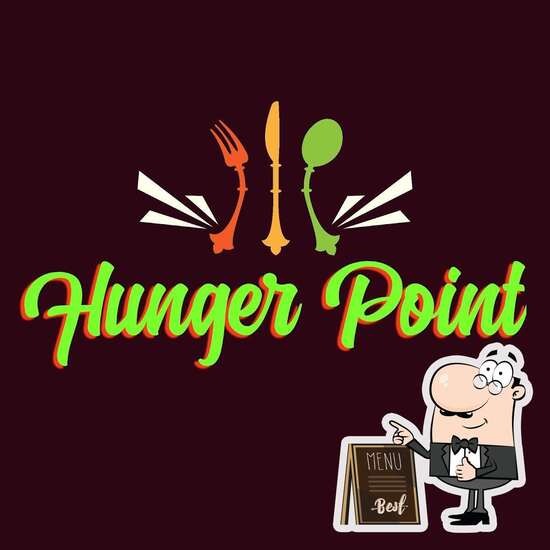 Menu at HUNGER POINT, Nagrota Bagwan