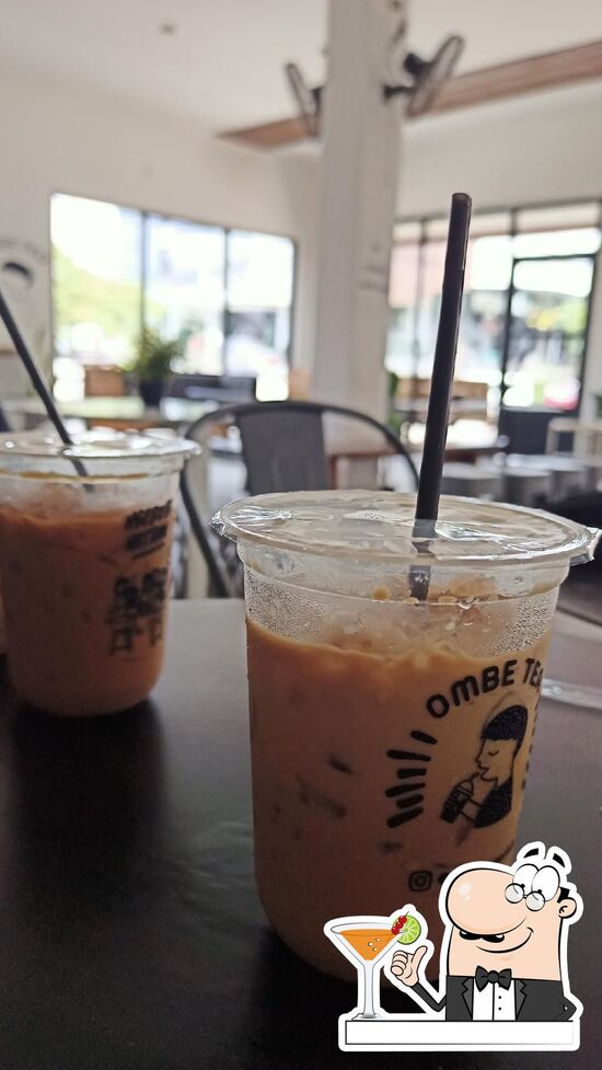 Menu at Ombe Tea cafe, Samarinda