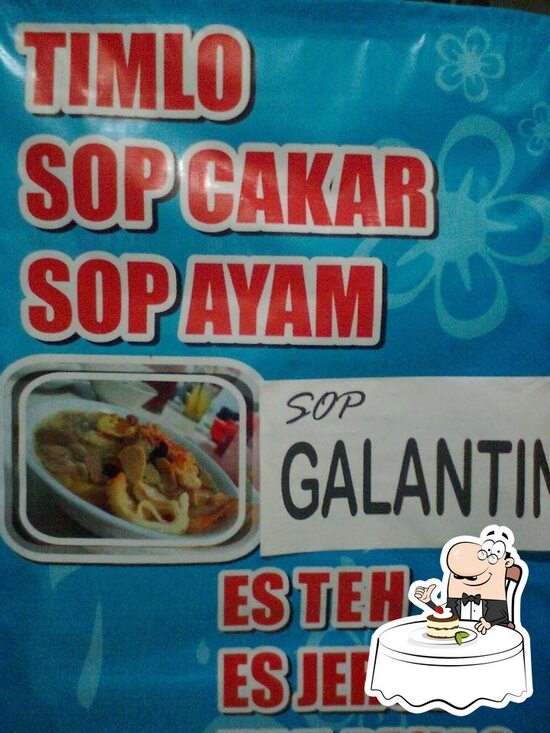 Menu at Lesehan timlo mb.ning cfd restaurant, Gatak