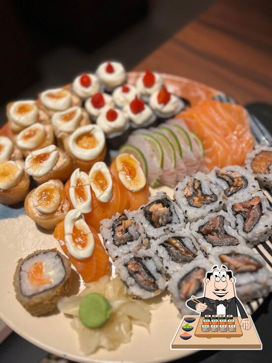Menu at Sushi Master food restaurant, Brasília