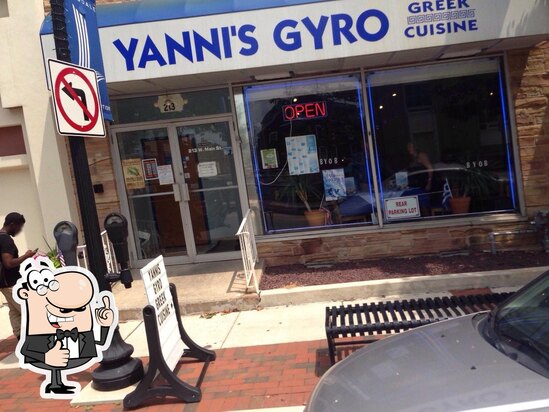 Carta del restaurante Yanni's Gyro, Lansdale