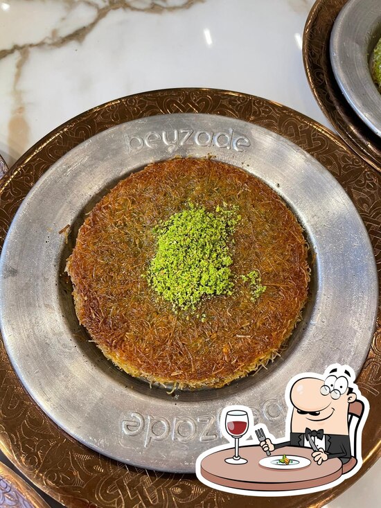 Menu at Beyzade Künefe & Kahvaltı Koşuyolu, Istanbul