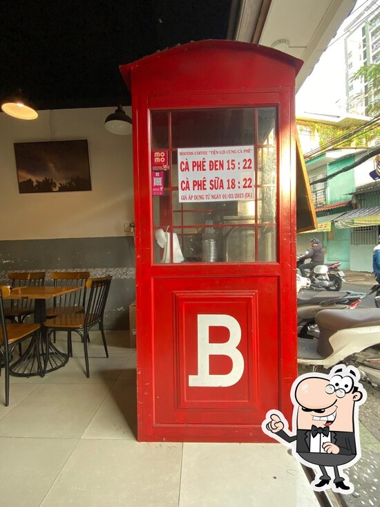 Menu at Booths, Ho Chi Minh City