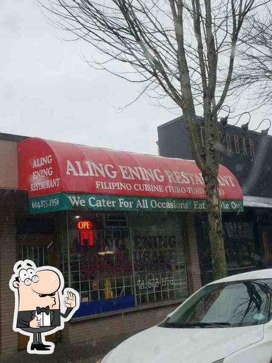 Menu at Aling Ening Restaurant, Vancouver