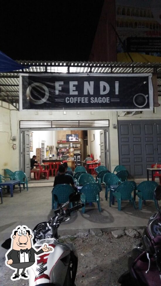 Menu at Fendi Coffee cafe, Banda Aceh