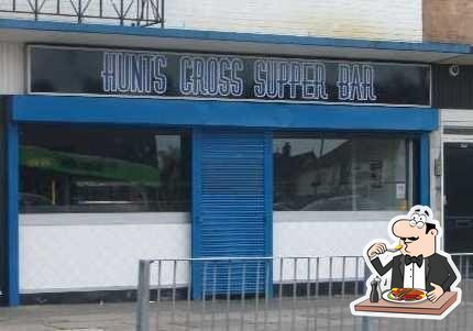 Menu at Hunts Cross Supper Bar, Liverpool