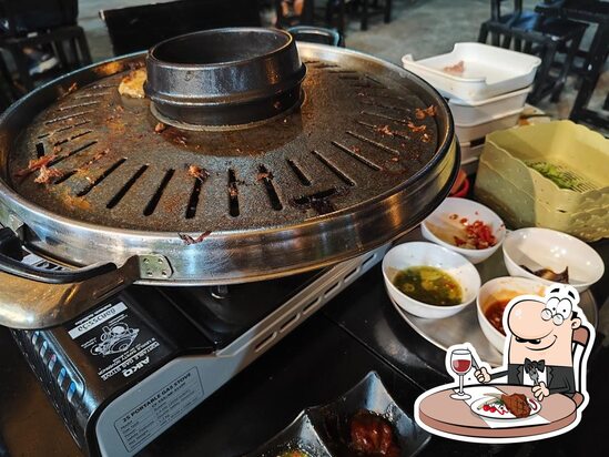Menu at K dojang restaurant, Bang Phra