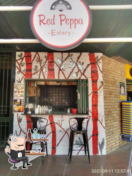 Menu at Red Pepper restaurant, Bloemfontein