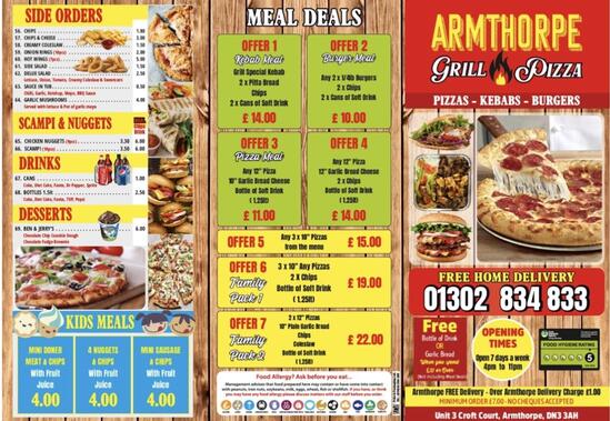 Armthorpe Grill in Doncaster - Restaurant reviews