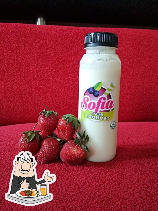 Menu at Sofia Fresh Yoghurt restaurant, Bandung