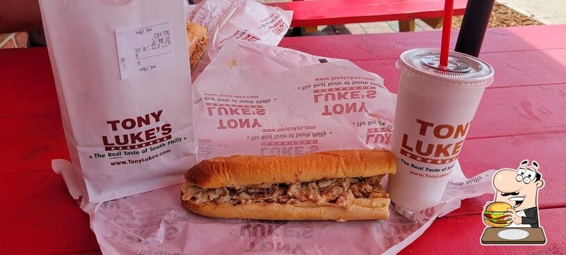 Menu at Tony Luke's restaurant, Ocean City, 12701 Coastal Hwy