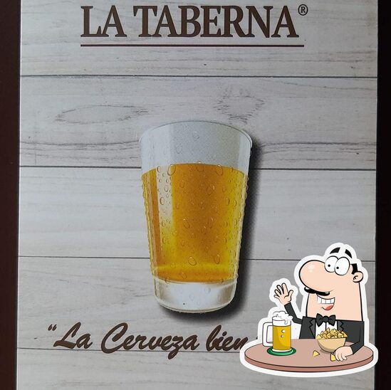 Carta del pub y bar La Taberna, Cerveza Bien Tirada, Boadilla del Monte