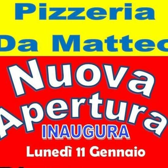 Menu at Pizzeria Da Matteo, Marrubiu