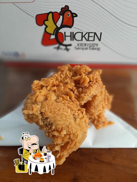 Menu at Ayam Crispy Z Chicken ATS restaurant, West Semplak