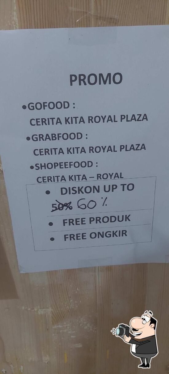 Menu at Kopi susu indomie nasi pecel dan penyetan Cerita kita ...