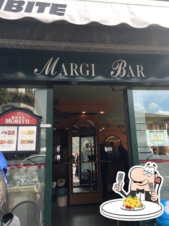 Menu at Margi Bar, Tirano