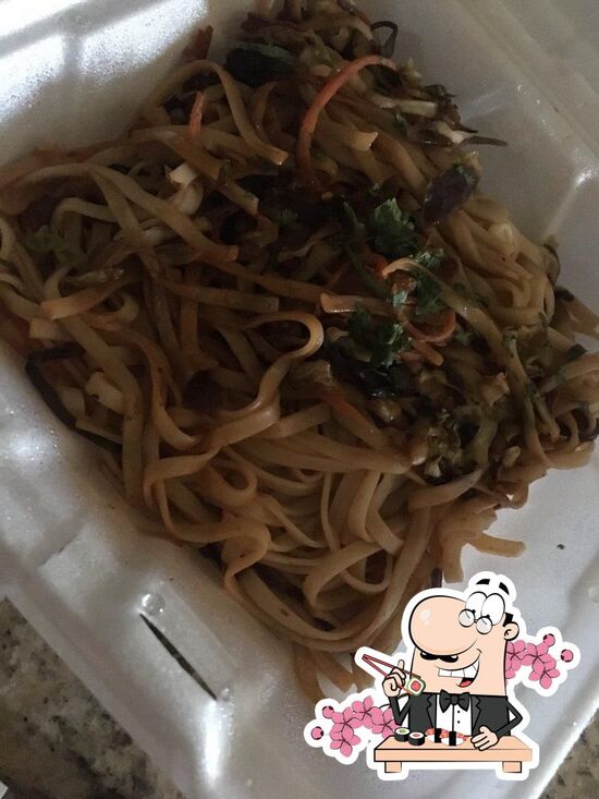 Menu at Tensai restaurant, Laredo