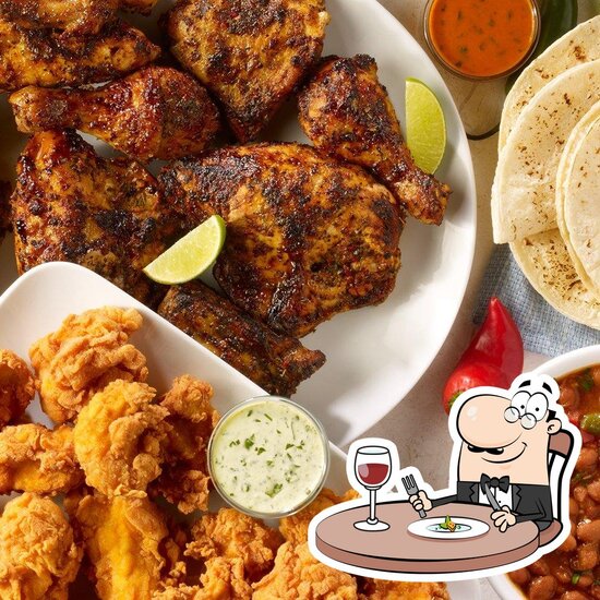 Menu at Pollo Campero fast food, Houston, 393A Greens Rd